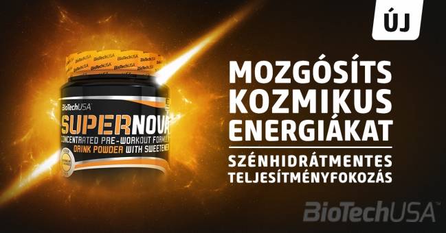 SuperNova - Szénhidrátmentes teljesítményfokozás - BioTechUSA